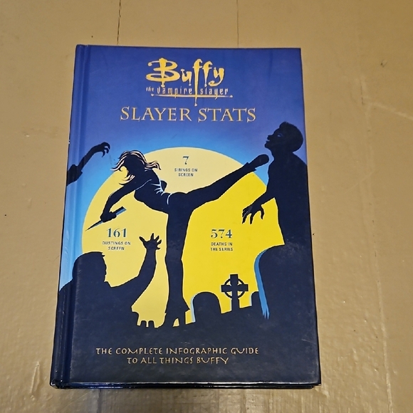 Other | Buffy The Vampire Slayer Stats Book | Poshmark